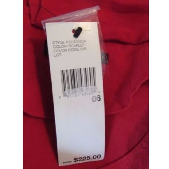 Dkny | Jackets & Coats | Nwt Dkny Red Linen Blazer Button Jacket ...